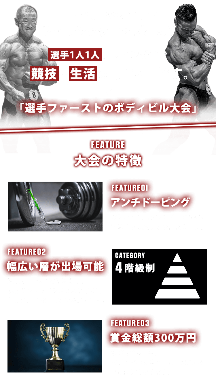 Jurassic Cup 合戸孝二and木澤大祐による、選手ファーストのボディビル大会！